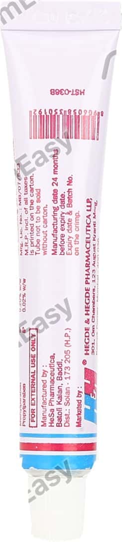 Hhsone 0.1 % Cream (10): Uses, Side Effects, Price & Dosage | PharmEasy