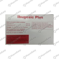 Ibugesic Plus Tablet: Uses, Side Effects, Price & Dosage | PharmEasy