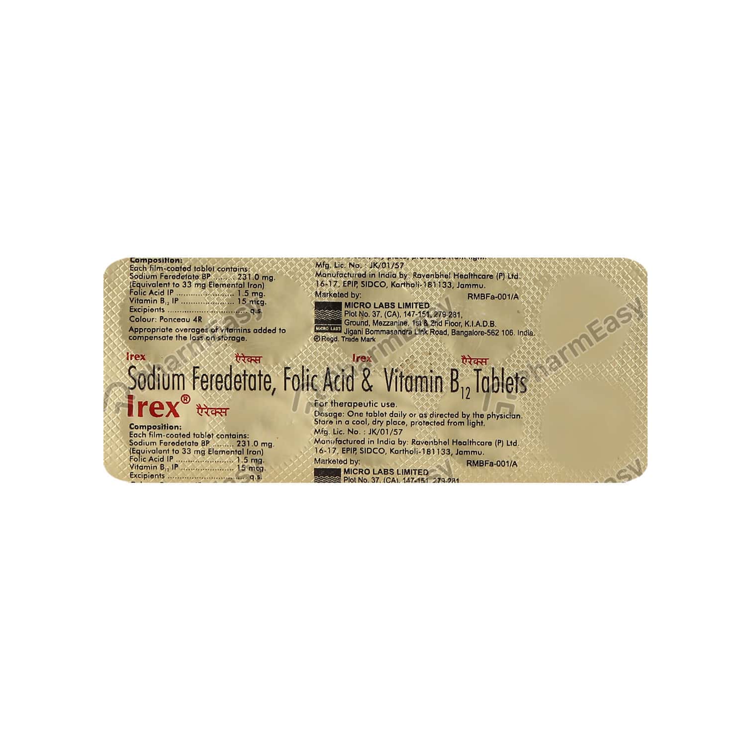 Buy Irex Strip Of 10 Tablets Online at Flat 15% OFF | PharmEasy