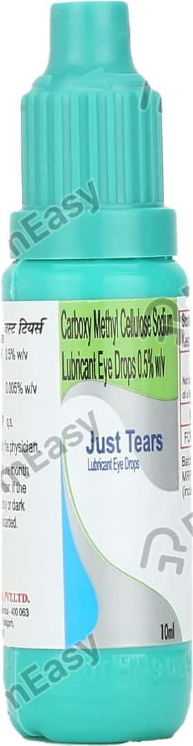 Just Tears 0.5 % Eye Drop (10): Uses, Side Effects, Price, Dosage ...