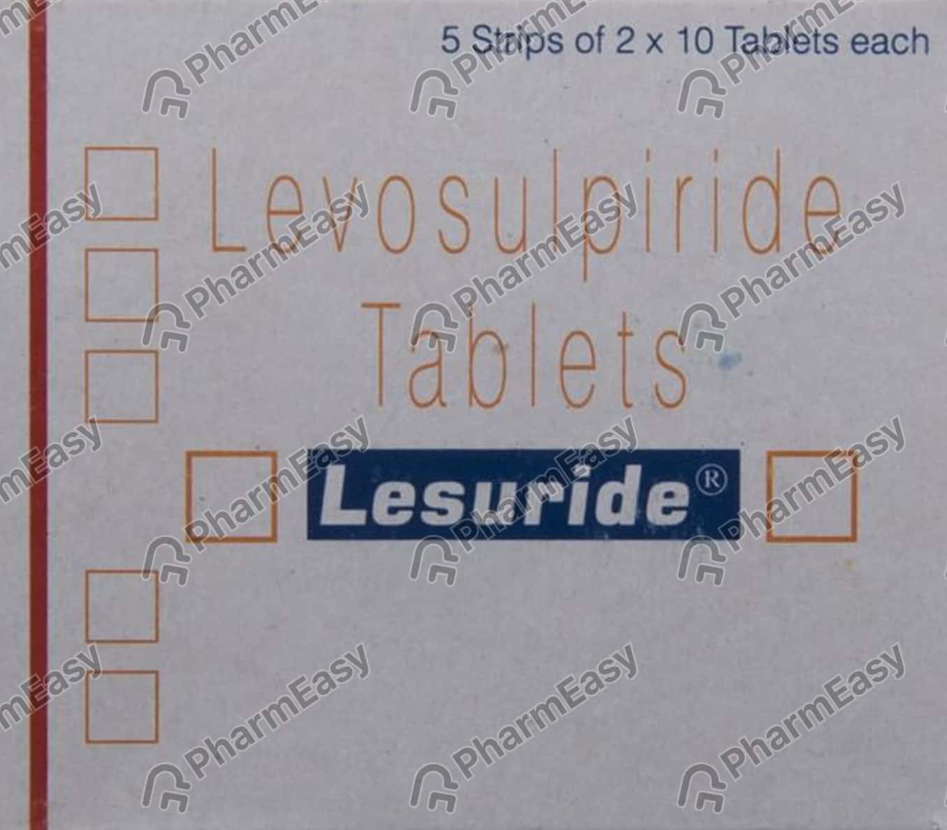Lesuride Mps 25 MG Tablet (10): Uses, Side Effects, Price, Dosage ...