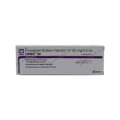Buy Lmwx 60 MG Injection (0.6) Online at Flat 18% OFF* | PharmEasy