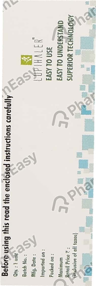 Buy LUPIHALER Online & Get Upto 60% OFF at PharmEasy