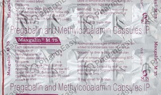 Maxgalin M 75mg Capsule: Uses, Side Effects, Price, Dosage ...