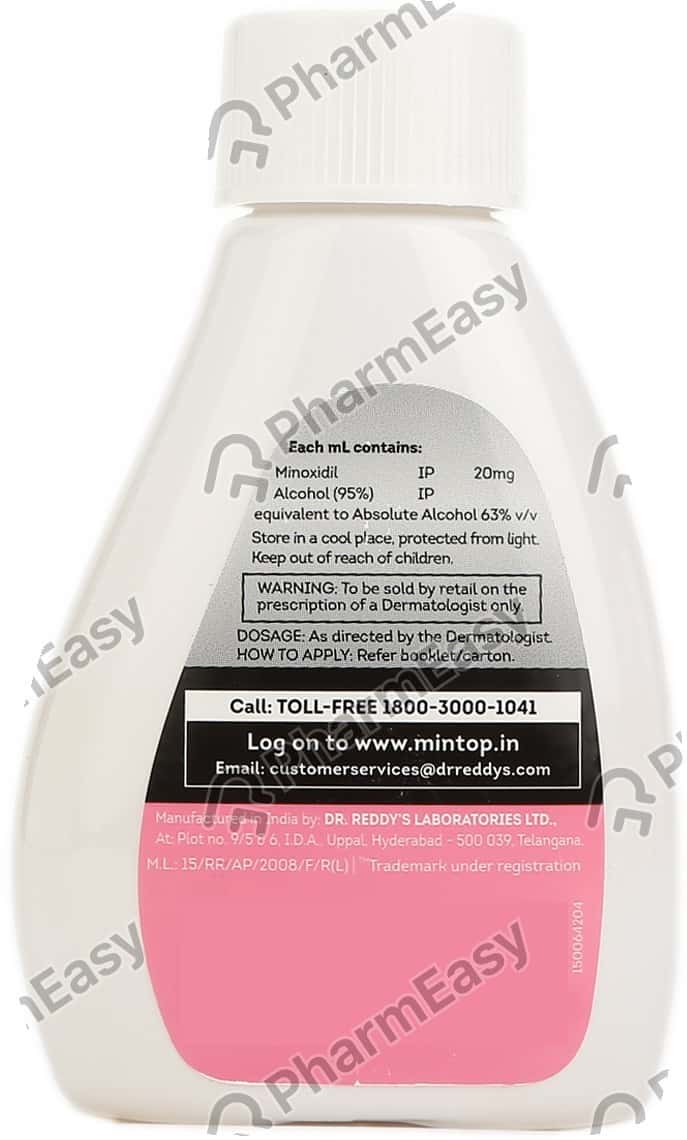 Mintop 2 % Skin Solution (60): Uses, Side Effects, Price, Dosage ...