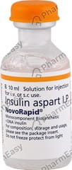 Novorapid 100 IU/ML Solution For Injection (10): Uses, Side Effects ...
