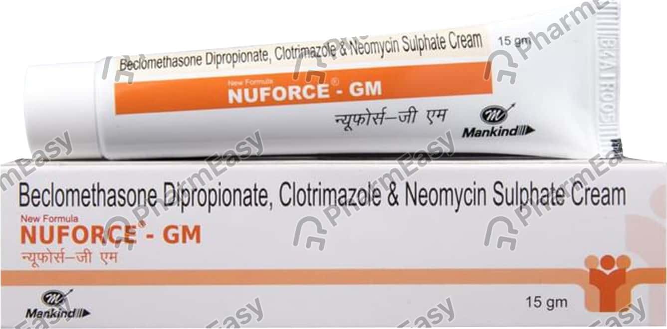 Nuforce Gm New Formula Tube Of 15gm Cream: Uses, Side Effects, Price ...