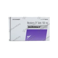Buy Nuroday 1500 MCG Tablet (10) Online at Flat 18% OFF* | PharmEasy