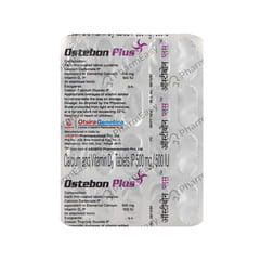 Ostebon Plus Tablet - Uses, Side Effects, Dosage, Composition & Price ...