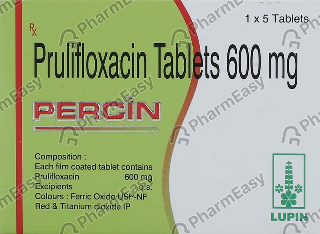 Percin 600 MG Tablet (5): Uses, Side Effects, Price, Dosage ...