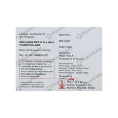 Percin 600 MG Tablet (5) - Uses, Side Effects, Dosage, Composition ...