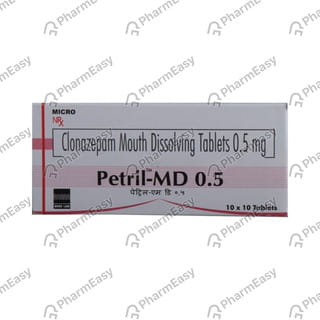 Petril Md 0.5 MG Tablet (10): Uses, Side Effects, Price & Dosage ...