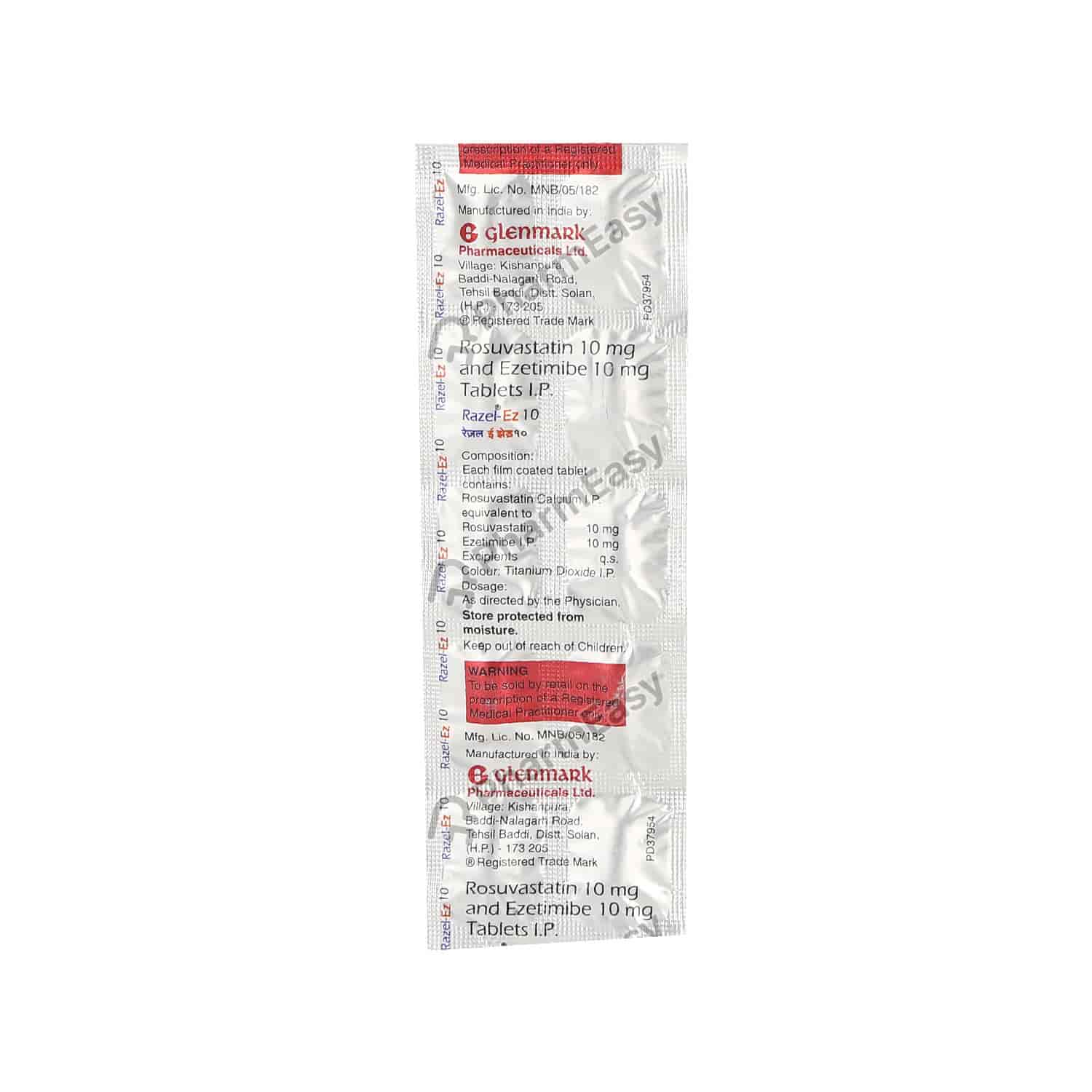 Buy Razel Ez 10mg Strip Of 10 Tablets Online at Flat 18% OFF* | PharmEasy