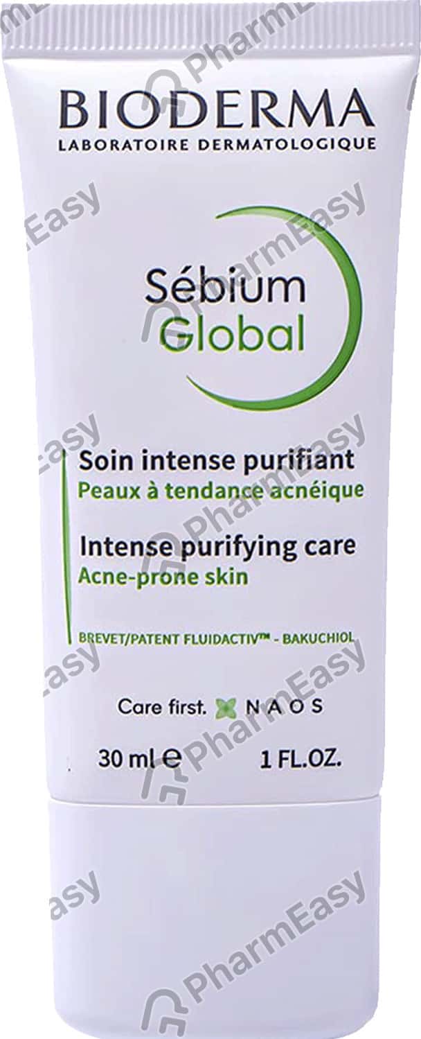 Bioderma Sebium Global Care For Acne-Prone Skin- Eliminates Spots ...