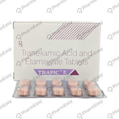 Trapic E Strip Of 10 Tablets: Uses, Side Effects, Price & Dosage ...
