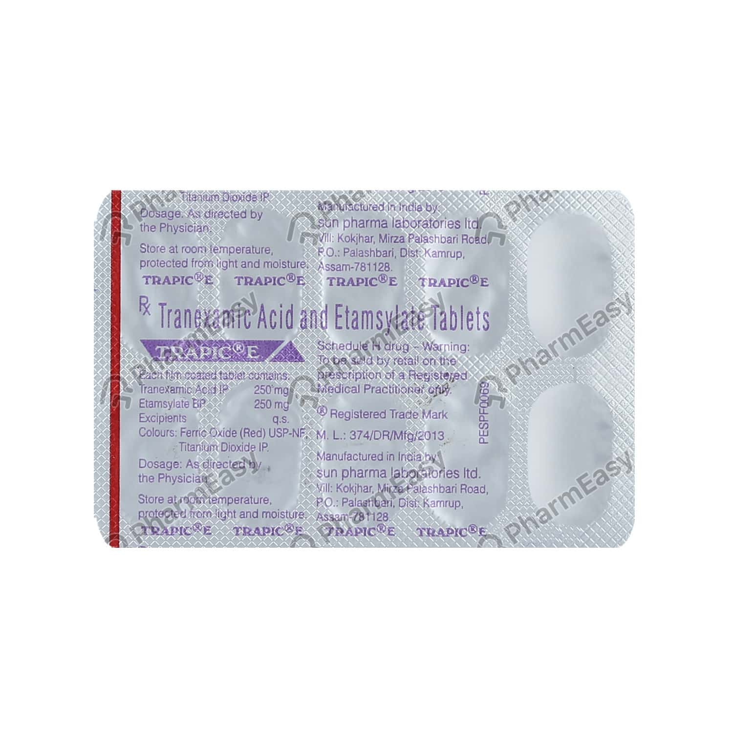 Buy Trapic E Tablet Online at Flat 18% OFF* | PharmEasy