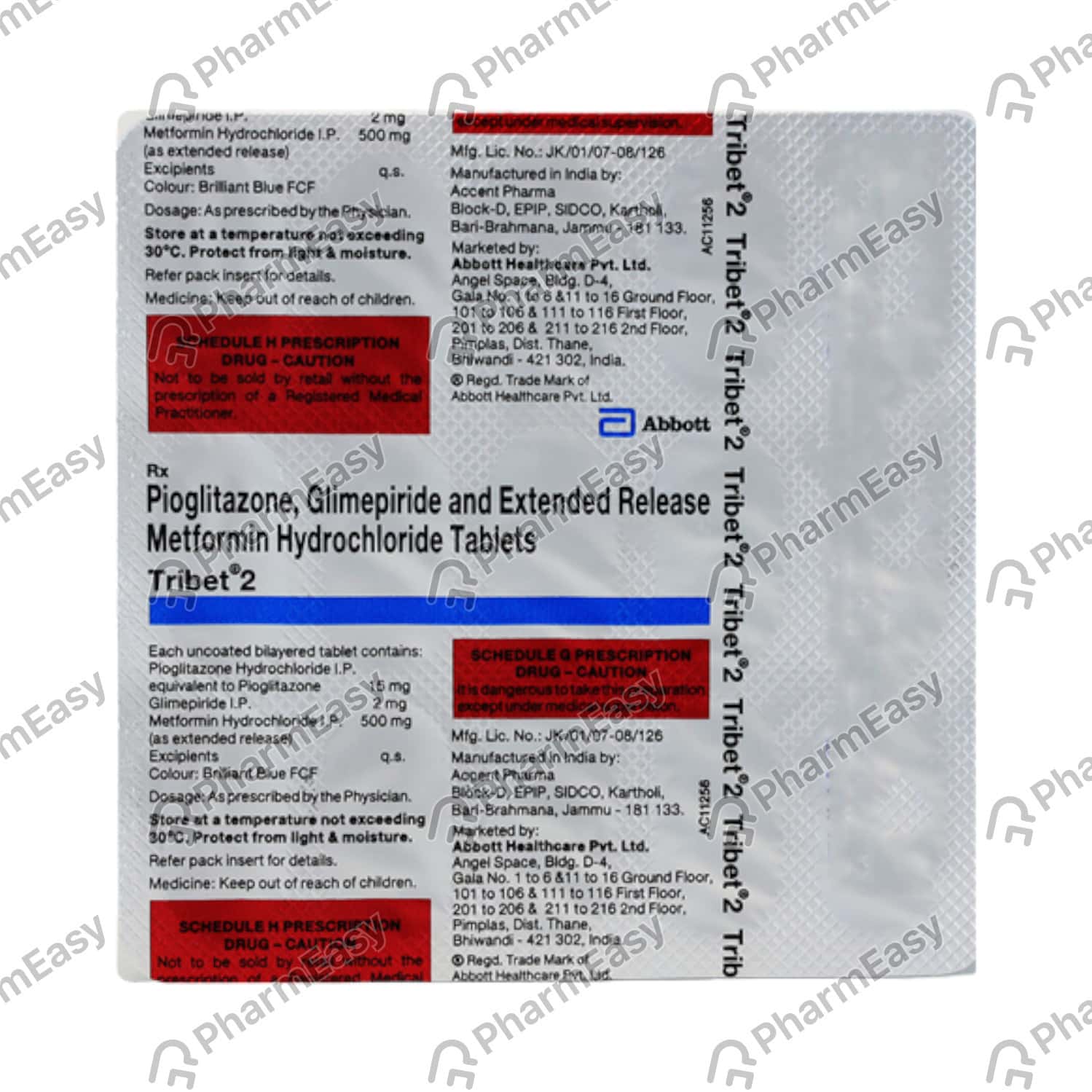 Tribet 2mg Strip Of 10 Tablets: Uses, Side Effects, Price & Dosage ...