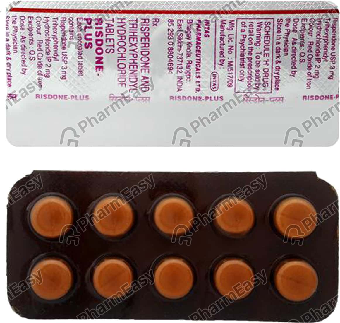 Risdone Plus Strip Of 10 Tablets: Uses, Side Effects, Price & Dosage ...