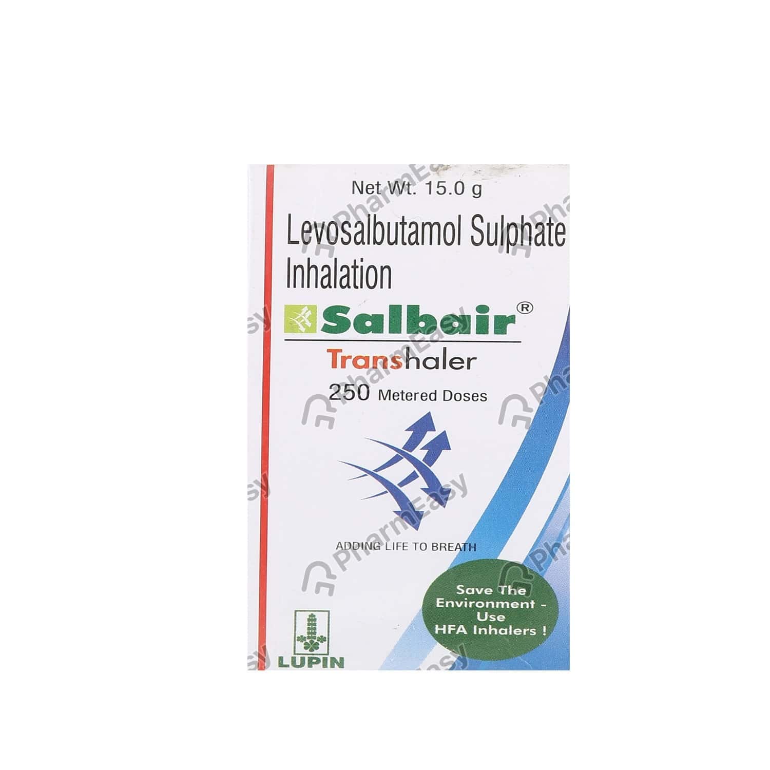 Salbair 50 MCG Transhaler (250) - Uses, Side Effects, Dosage ...