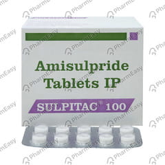 Sulpitac 100 MG Tablet (10): Uses, Side Effects, Price & Dosage | PharmEasy
