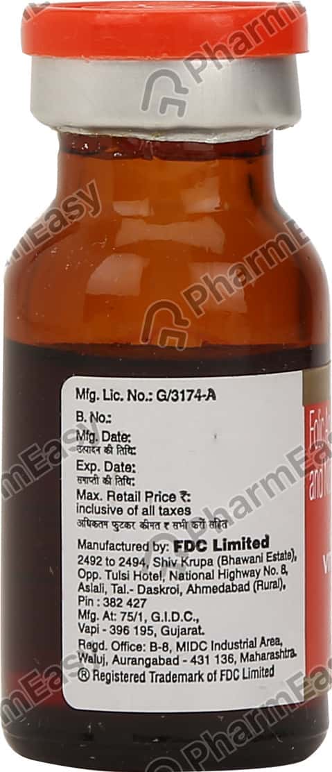 Vitcofol Vial Of 10ml Injection: Uses, Side Effects, Price & Dosage ...