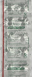 Syndopa Cr 125mg Strip Of 10 Tablets: Uses, Side Effects, Price ...