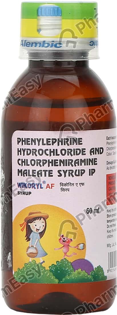 Wikoryl Af Bottle Of 60ml Syrup: Uses, Side Effects, Price & Dosage ...