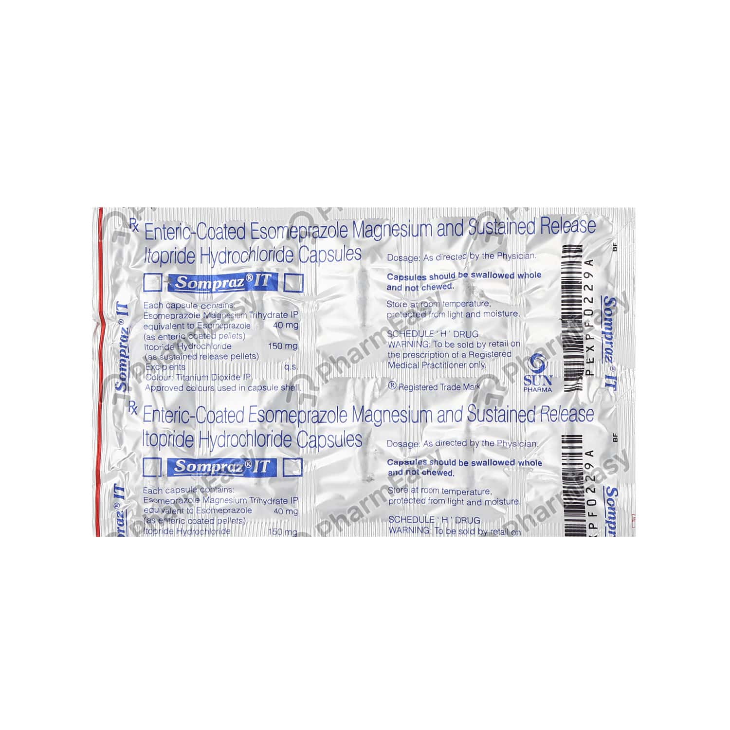 Buy Sompraz It Capsule Online at Flat 18% OFF* | PharmEasy