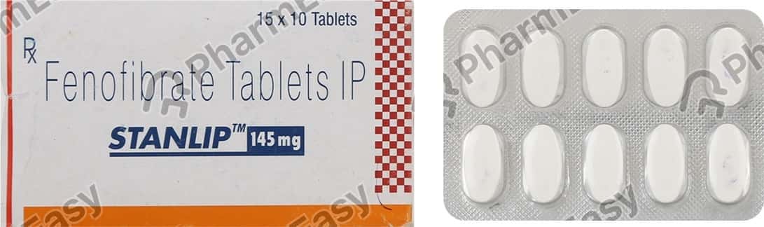 Stanlip 145 MG Tablet (10): Uses, Side Effects, Price & Dosage | PharmEasy
