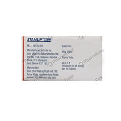 Stanlip 145 MG Tablet (10) - Uses, Side Effects, Dosage, Composition ...