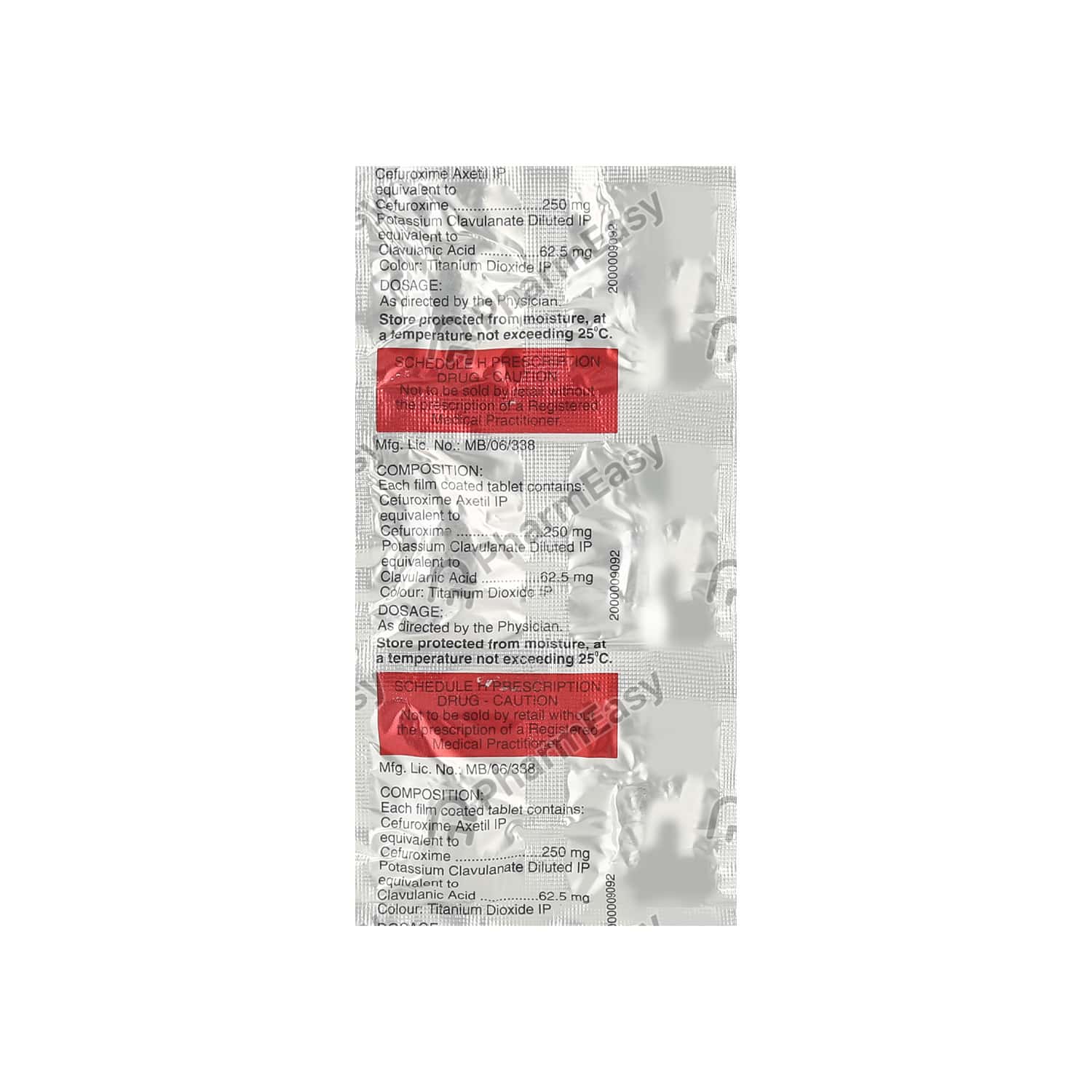 Buy Zefu Cv 250mg Tablet Online at Flat 18% OFF* | PharmEasy