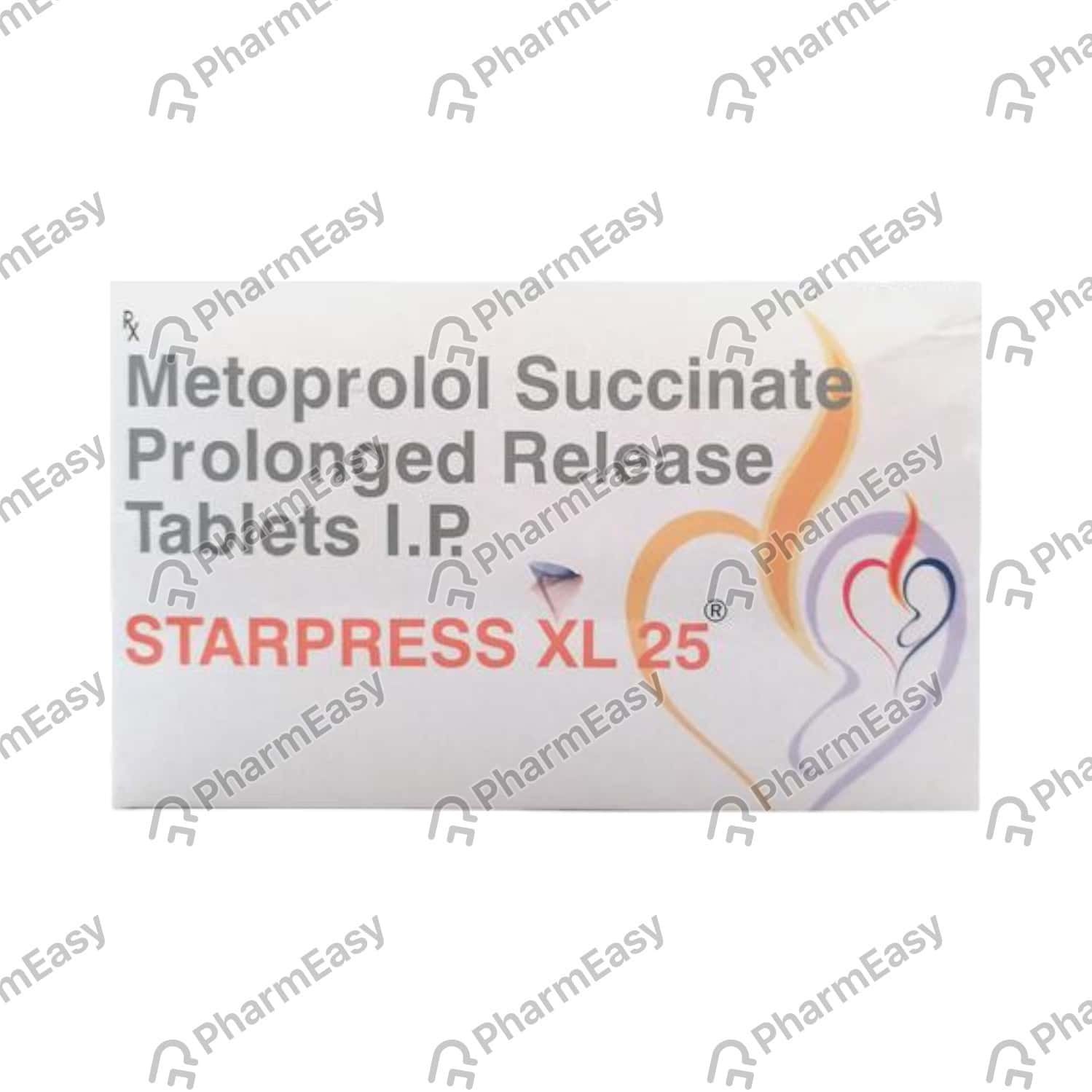 Starpress Xl 25 MG Tablet (10): Uses, Side Effects, Price & Dosage ...