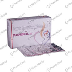 Starpress Xl 50 MG Tablet (10): Uses, Side Effects, Price & Dosage ...