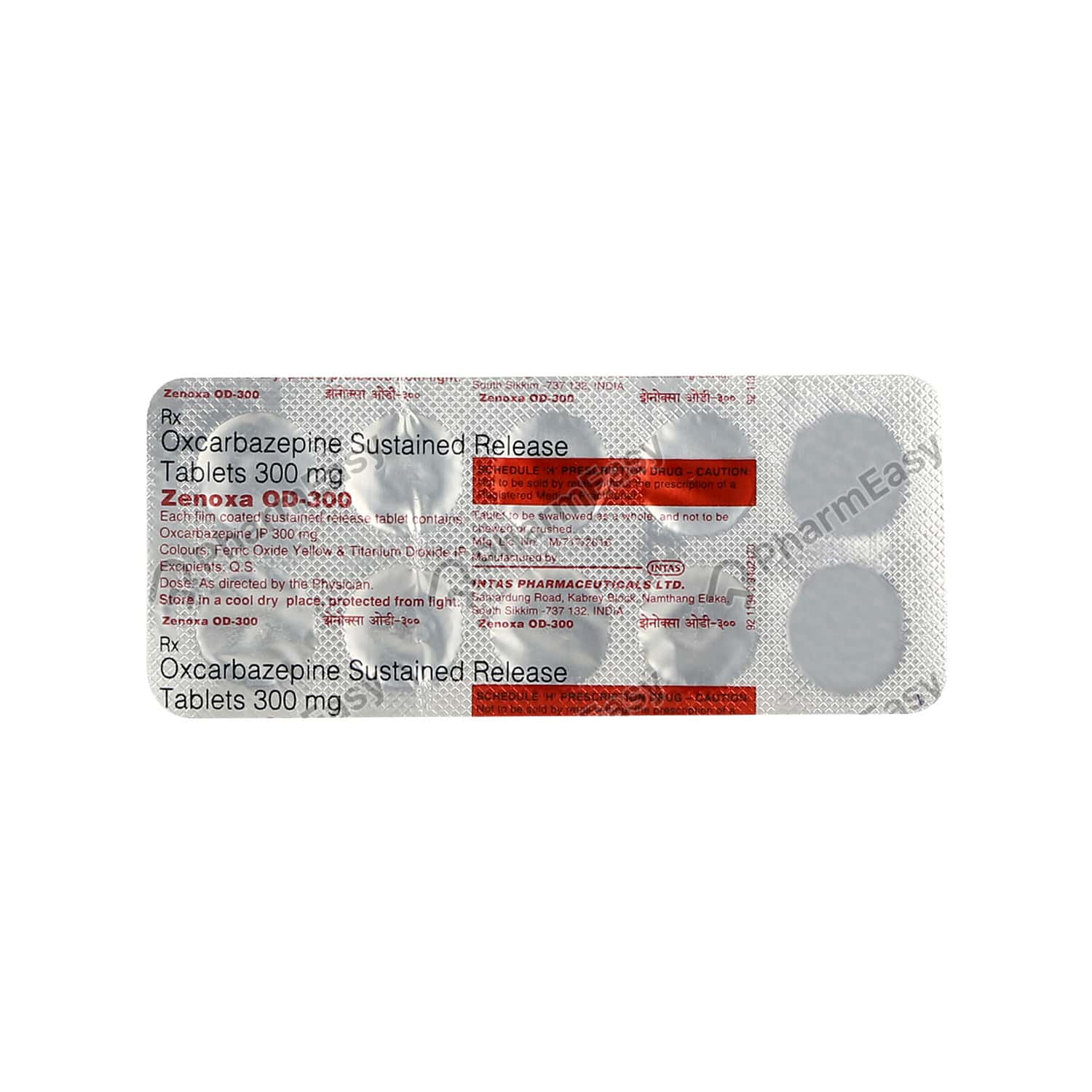 Buy Zenoxa Od 300 MG Tablet (10) Online at Flat 18% OFF* | PharmEasy