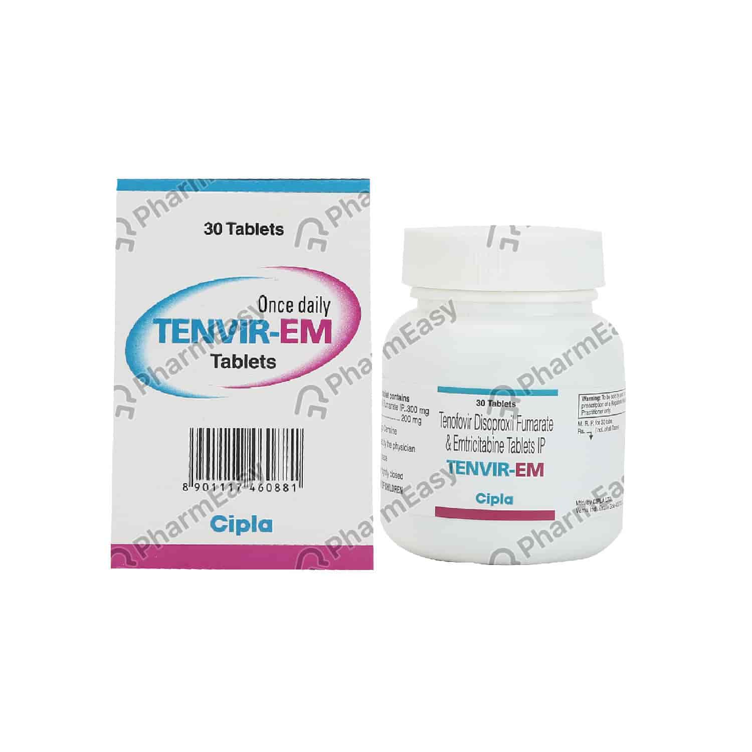 Buy Tenvir Em Bottle Of 30 Tablets Online at Flat 18% OFF* | PharmEasy
