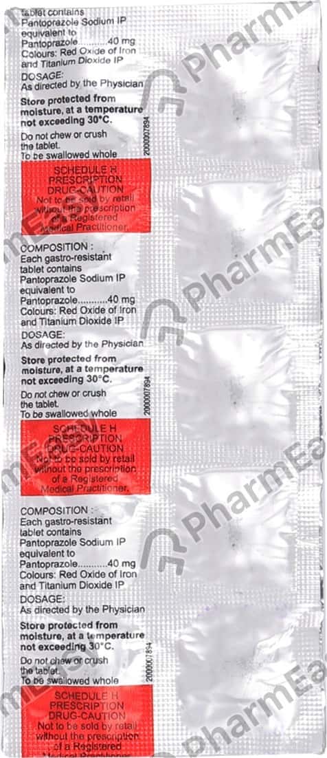 Zipant 40 MG Tablet (10): Uses, Side Effects, Price & Dosage | PharmEasy