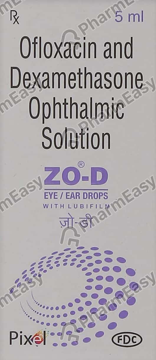 Buy Zo D Eye/Ear Drops 5ml Online & Save Up to 24% at PharmEasy