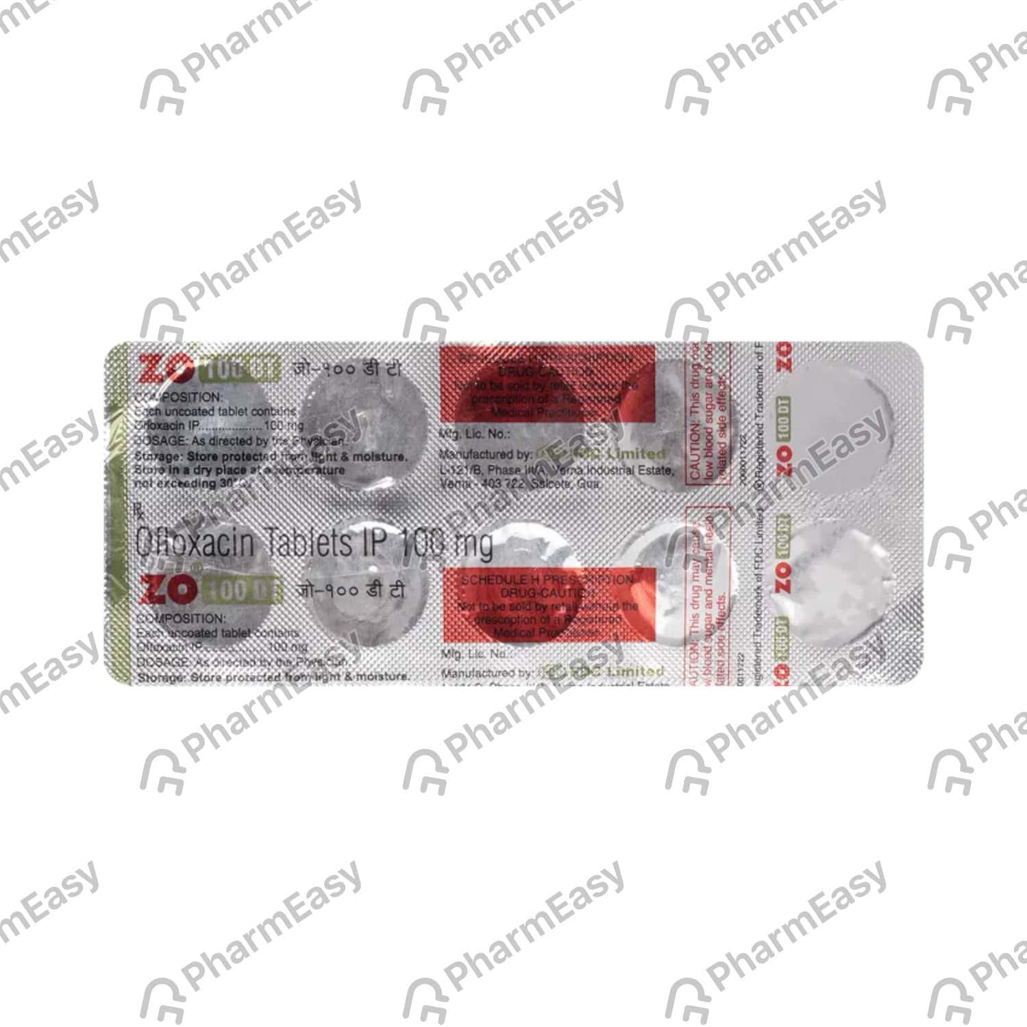 Zo Dt 100 MG Tablet (10): Uses, Side Effects, Price & Dosage | PharmEasy