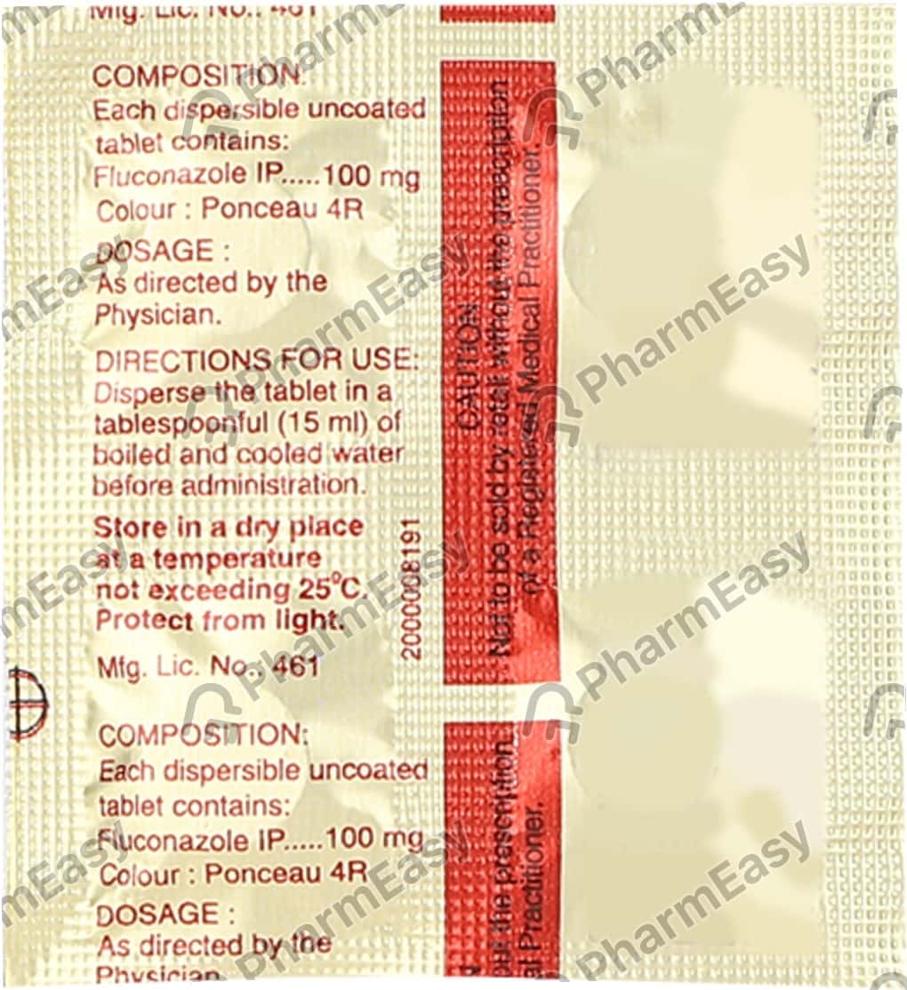 Buy Zocon Dt 100 MG Tablet (4) Online at Flat 15% OFF | PharmEasy