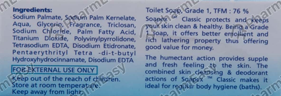 Buy SOAPEX BAR 75GM Online & Get Upto 60% OFF at PharmEasy