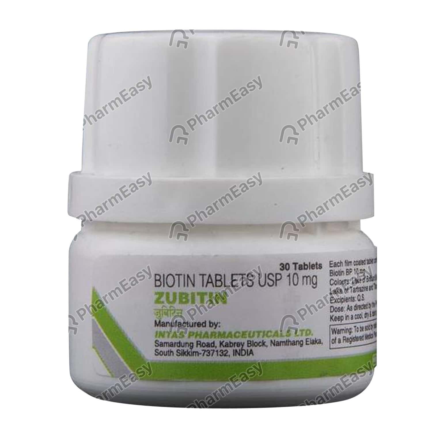 Buy Zubitin 10 MG Tablet (30) Online at Flat 18% OFF* | PharmEasy