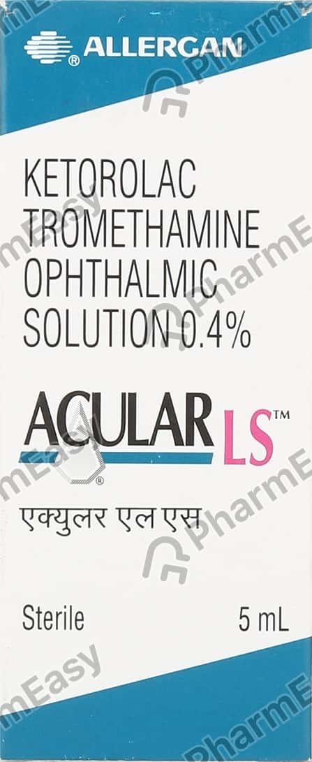 Acular Ls 0.4 % Eye Drop (5): Uses, Side Effects, Price & Dosage ...