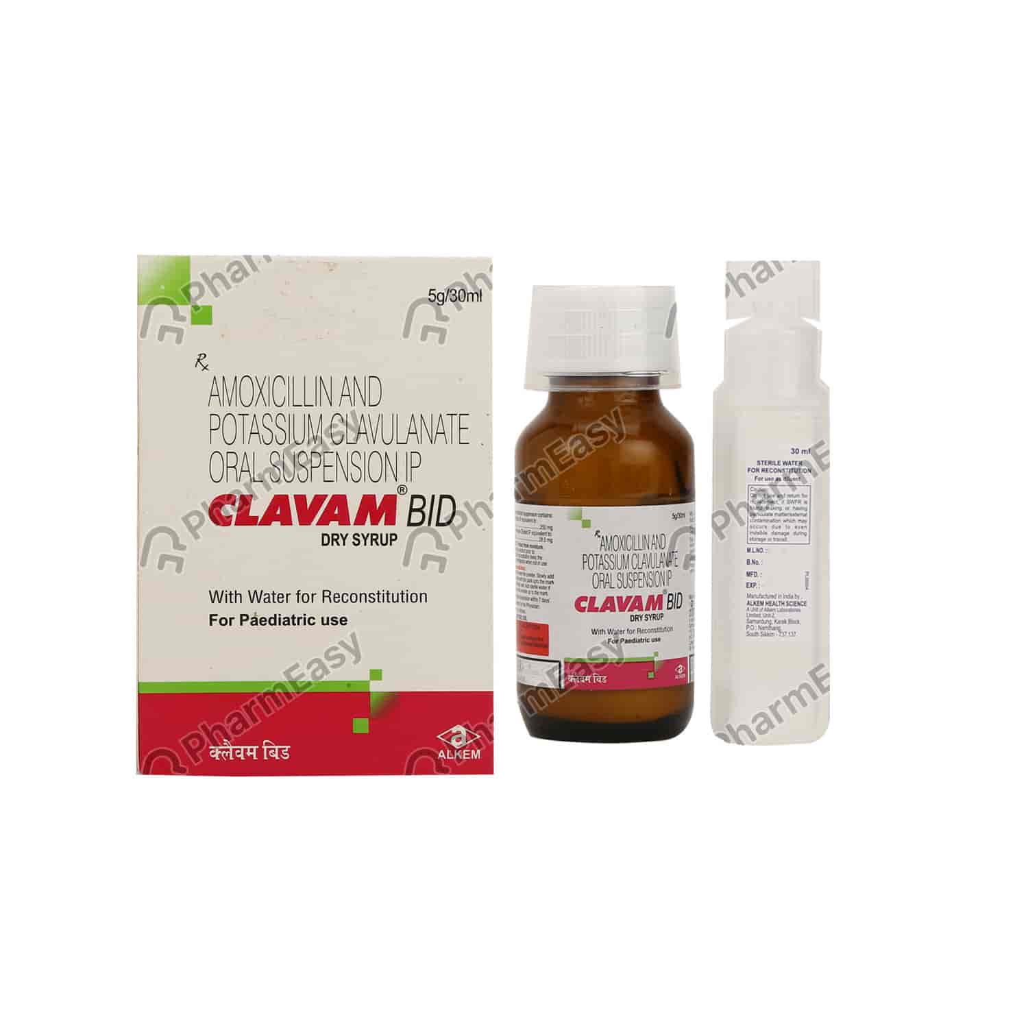 Clavam Bid Dry Syp - Uses, Side Effects, Dosage, Composition & Price ...