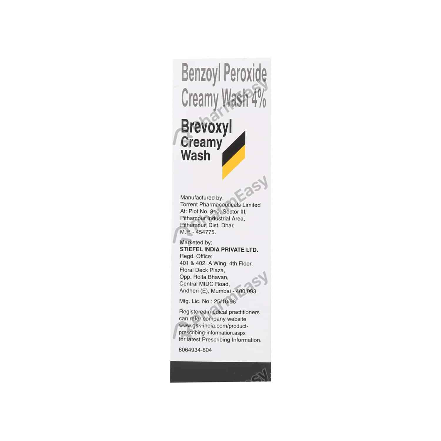 Buy Brevoxyl 4% Creamy Face Wash 50gm Online at Flat 18% OFF* | PharmEasy