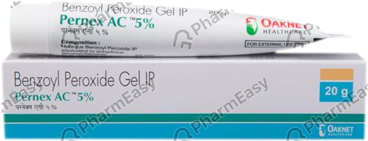Buy PERNEX AC 5% GEL 20GM Online & Get Upto 60% OFF at PharmEasy