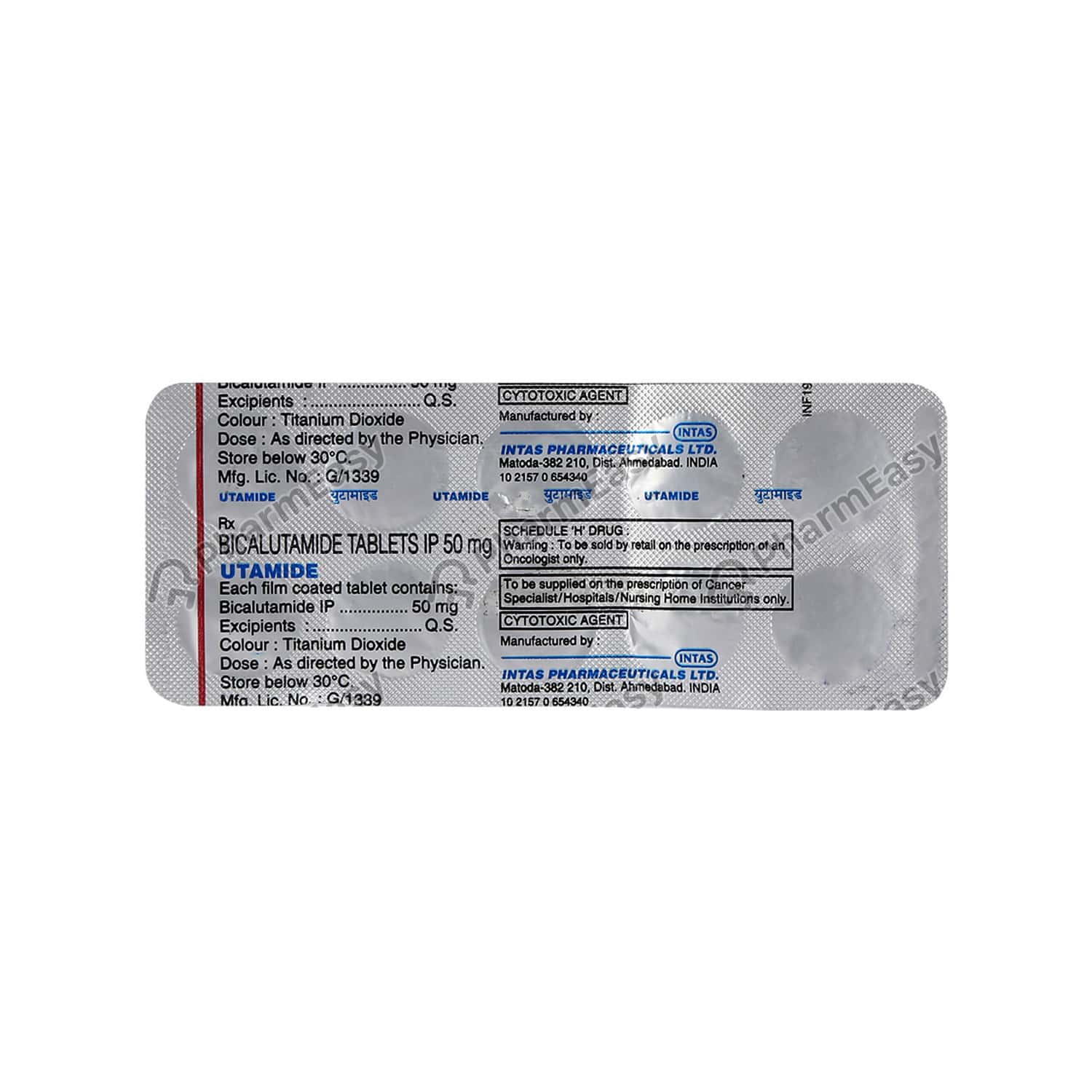 Buy Utamide 50 MG Tablet (10) Online at Flat 18% OFF* | PharmEasy