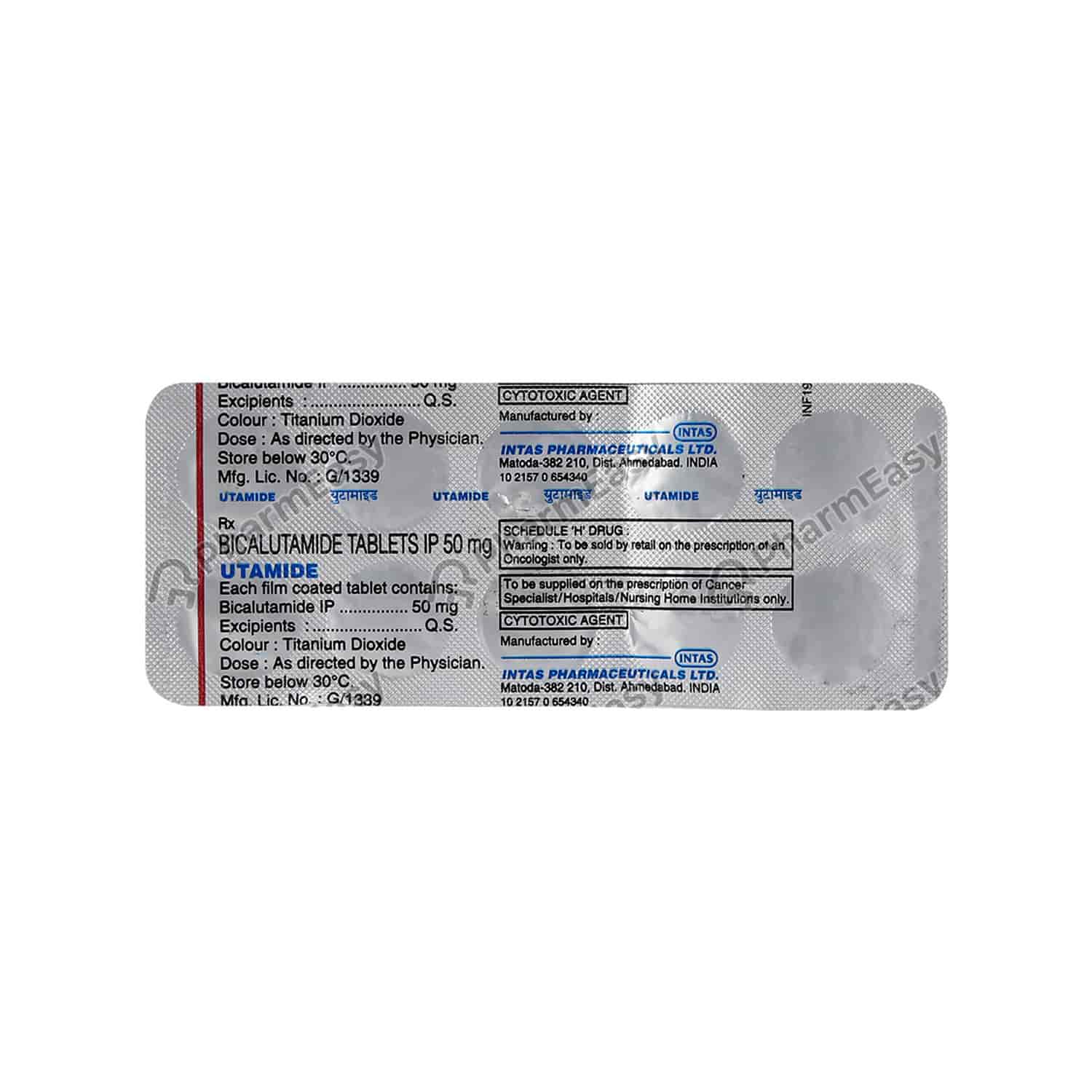 Buy Utamide 50mg Tablet Online at Flat 18% OFF* | PharmEasy