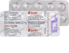 Zinconia 50 MG Tablet (10) - Uses, Side Effects, Dosage, Composition ...