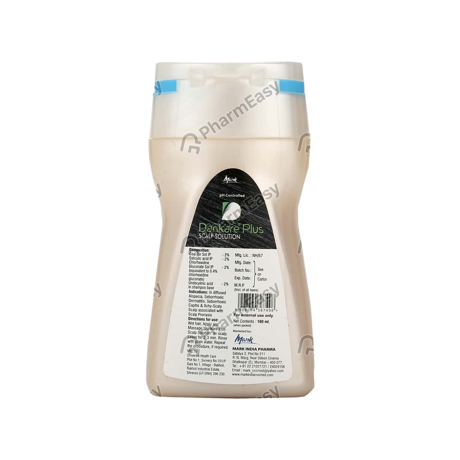 Buy Dankare Plus Solution 100ml Online at Flat 18% OFF* | PharmEasy