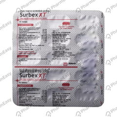 Buy Surbex Xt Strip Of 10 Tablets Online at Flat 15% OFF | PharmEasy